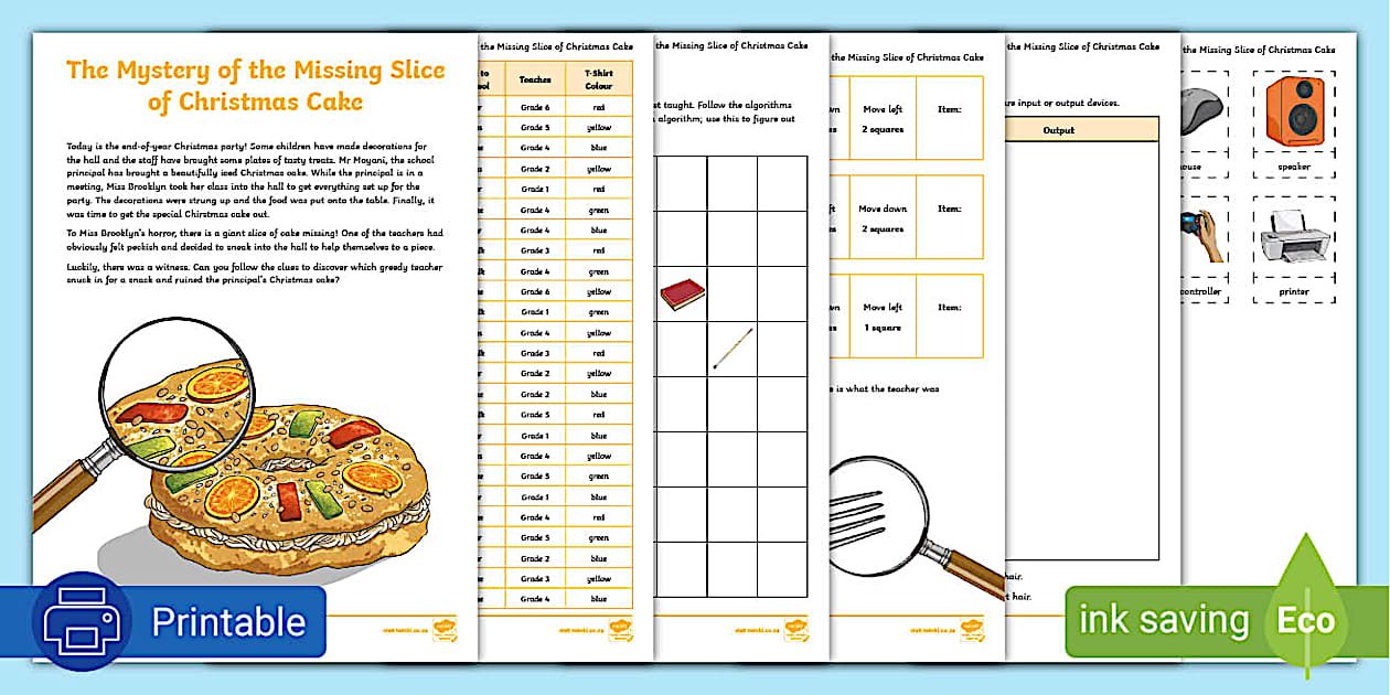 Coding Challenge For Kids | Missing Slice of Christmas Cake