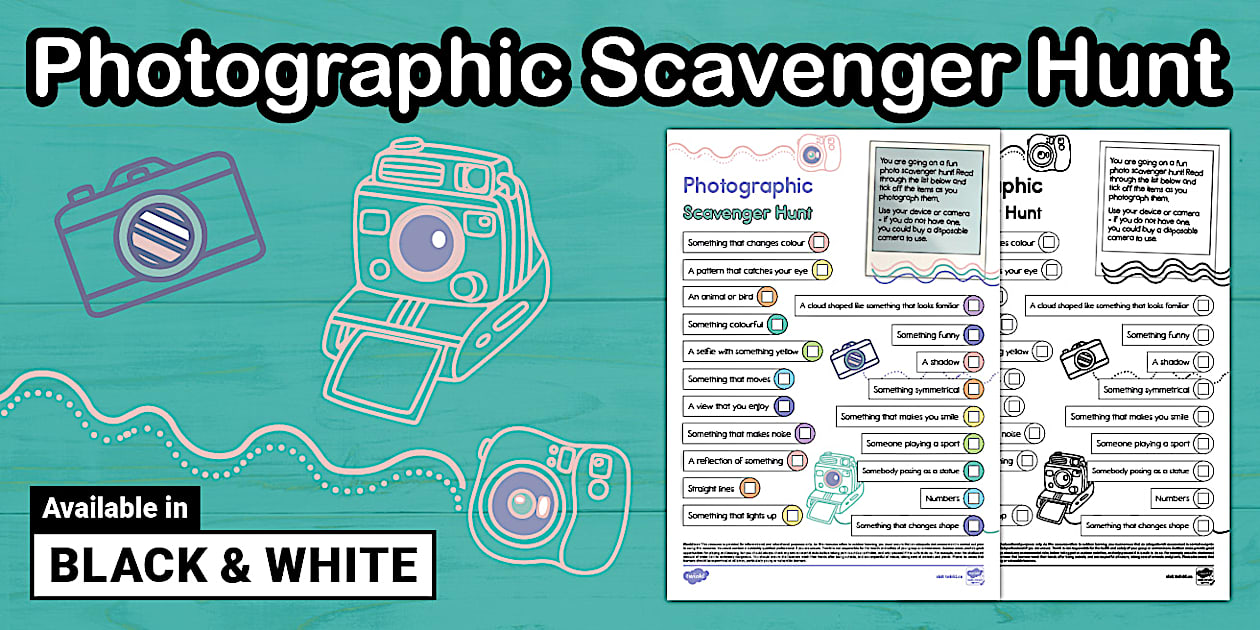 Outdoor Photo Scavenger Hunt