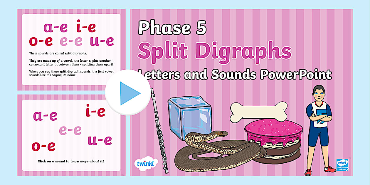Phase 5 Split Digraphs PowerPoint - English - Phonics