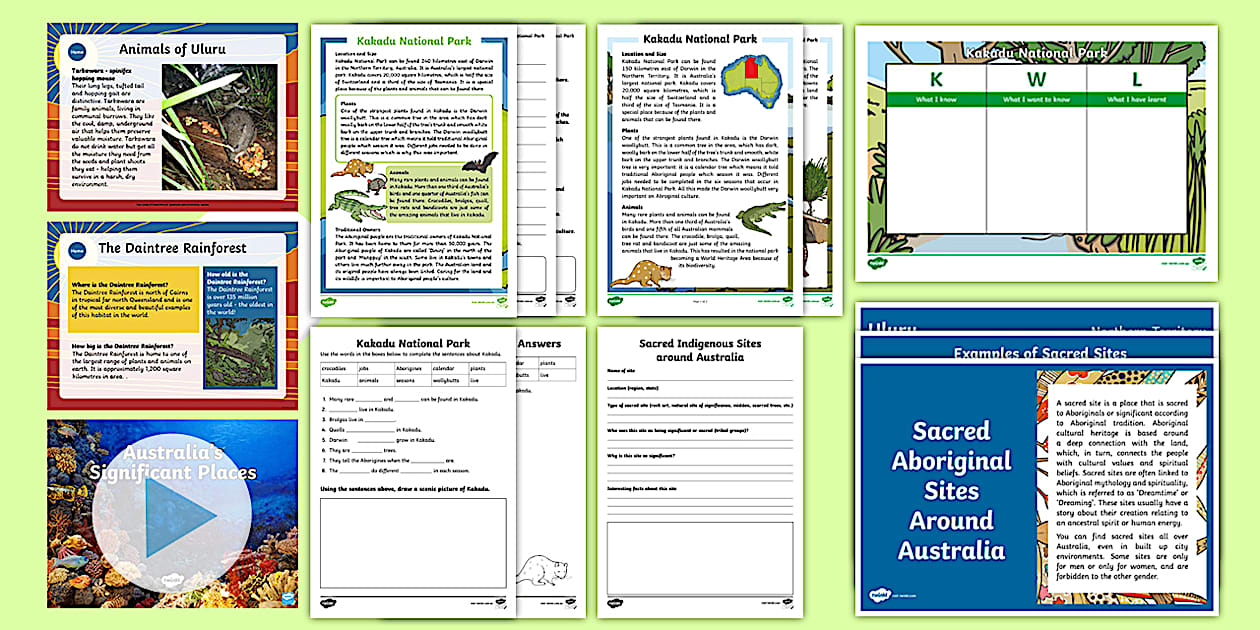 Kakadu National Park Junior Primary Resource Pack - Twinkl