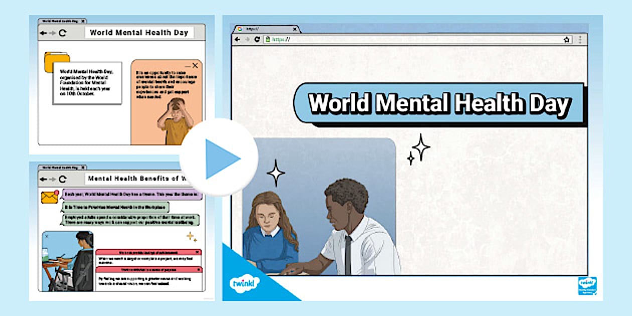 World Mental Health Day 2024: Staff Presentation - Twinkl