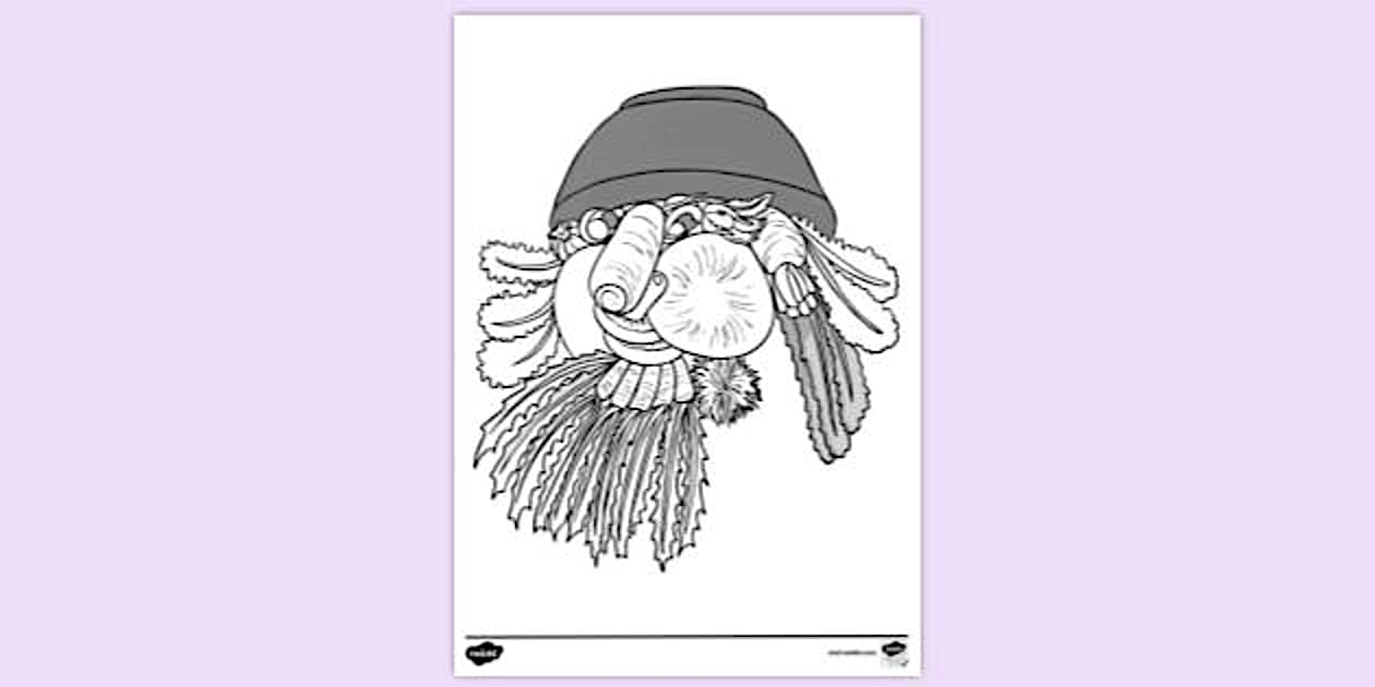 Arcimboldo Representation Colouring Sheet | Twinkl - Twinkl