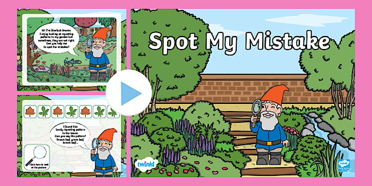 👉 Spot My Mistake PowerPoint (teacher made) - Twinkl