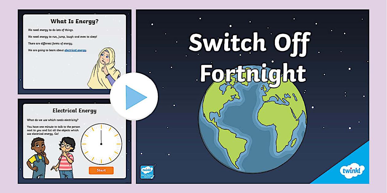 KS1 Switch Off Fortnight Information PowerPoint - Twinkl