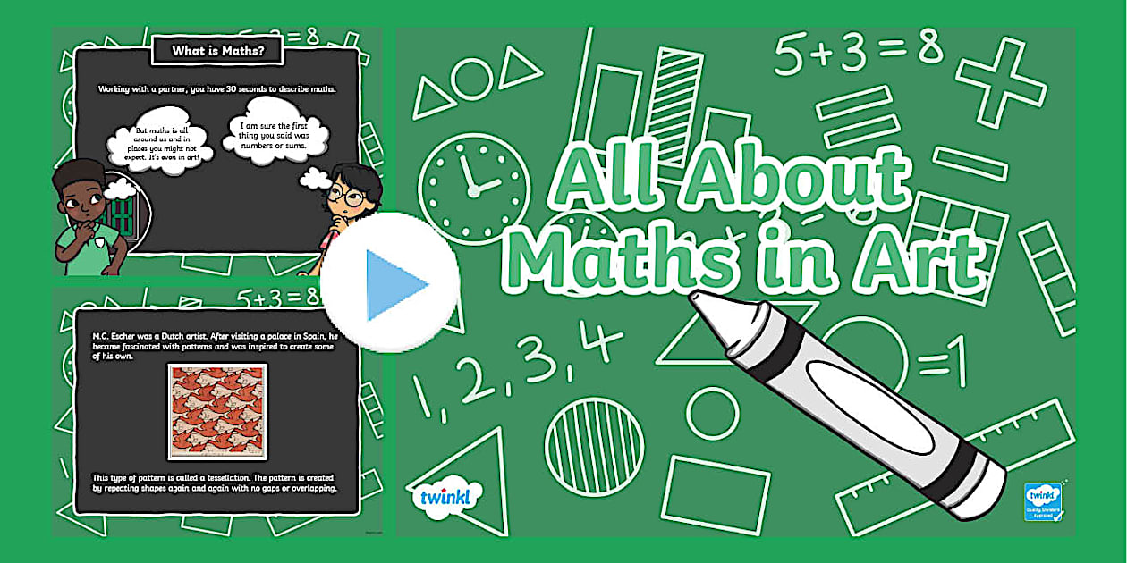 All About Maths in Art PowerPoint (teacher made) - Twinkl