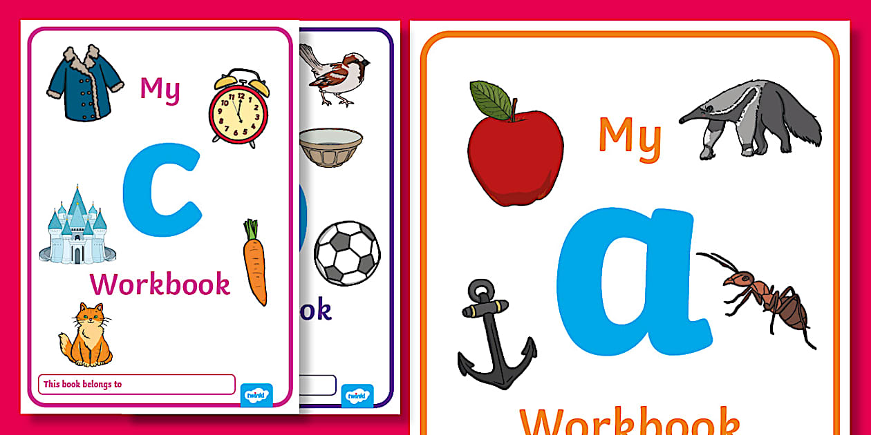 QLD Alphabet Workbook Pack Australian (teacher made)