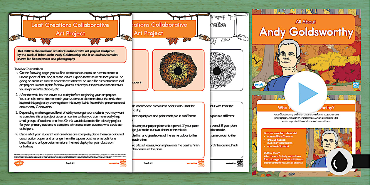 Autumn in Canada: Leaf Creations Collaborative Art Project