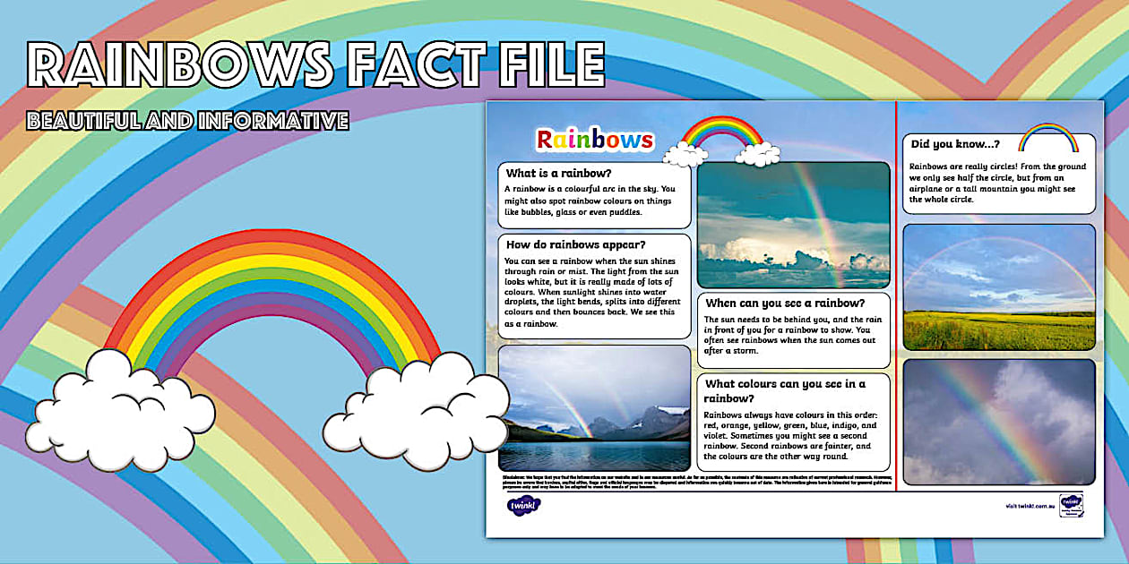 Rainbows Fact File
