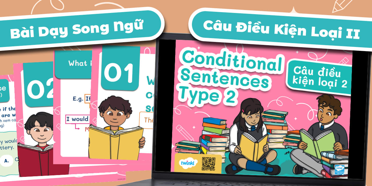 Powerpoint Câu Điều Kiện Loại 2 - Conditional Type 2 [A2-B1]