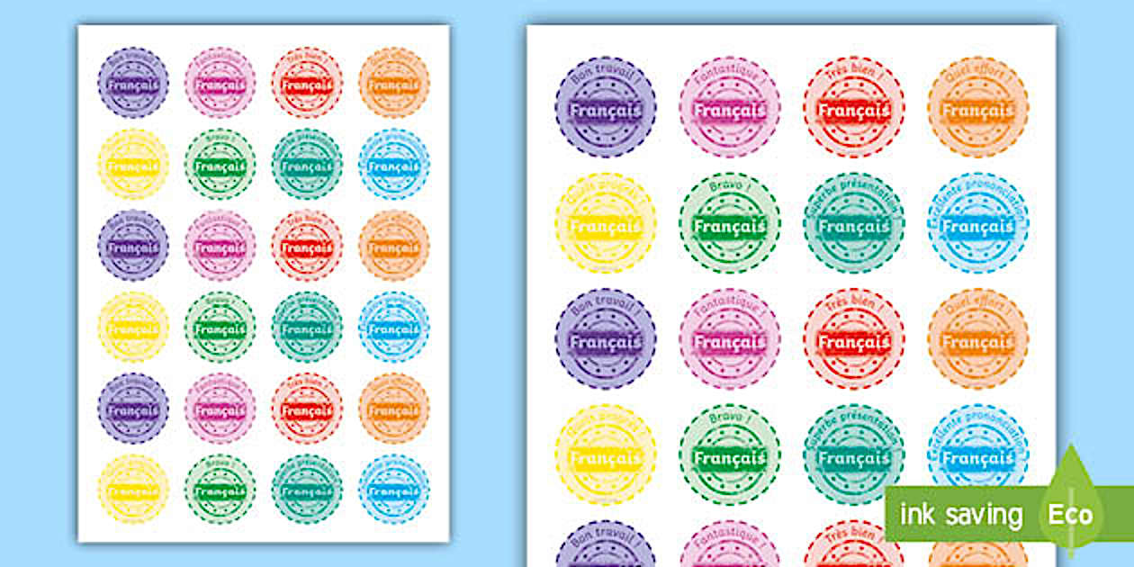 👉 French Reward Stickers - Primary Resources - Twinkl