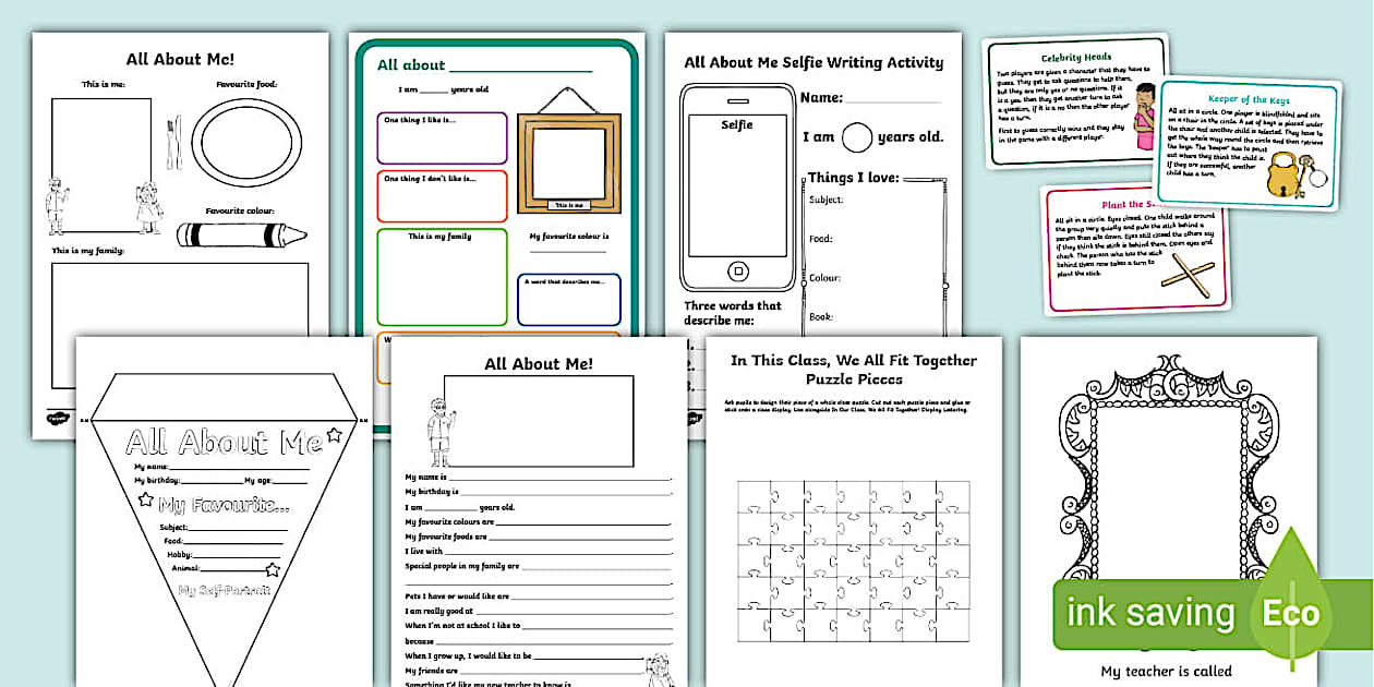 Editable Getting to Know your New Class Activity Pack
