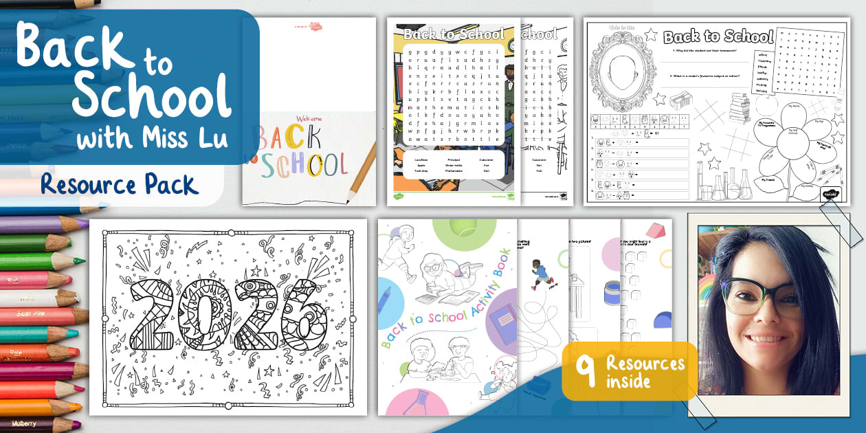 Pack: Back to School with Miss Lu