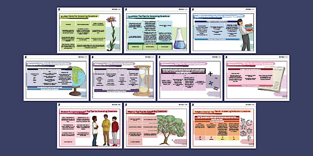 How To Answer Exam Questions GCSE | Twinkl | Exams | Wales