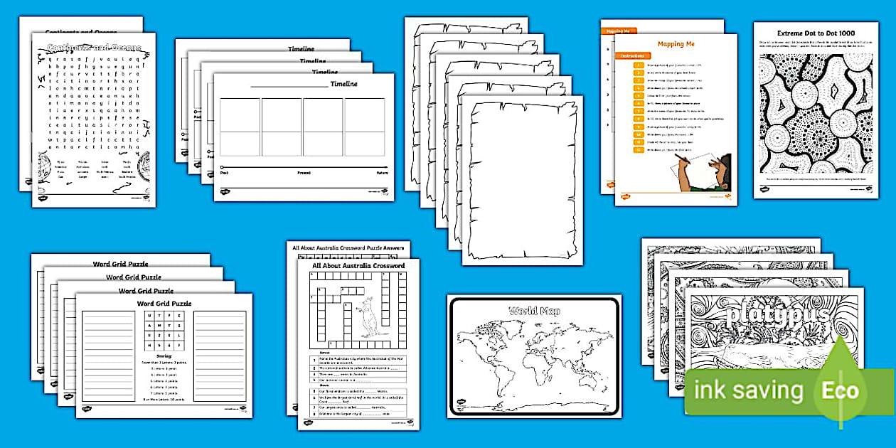 Fast Finisher HASS Activity Pack 5-6 (teacher made) - Twinkl