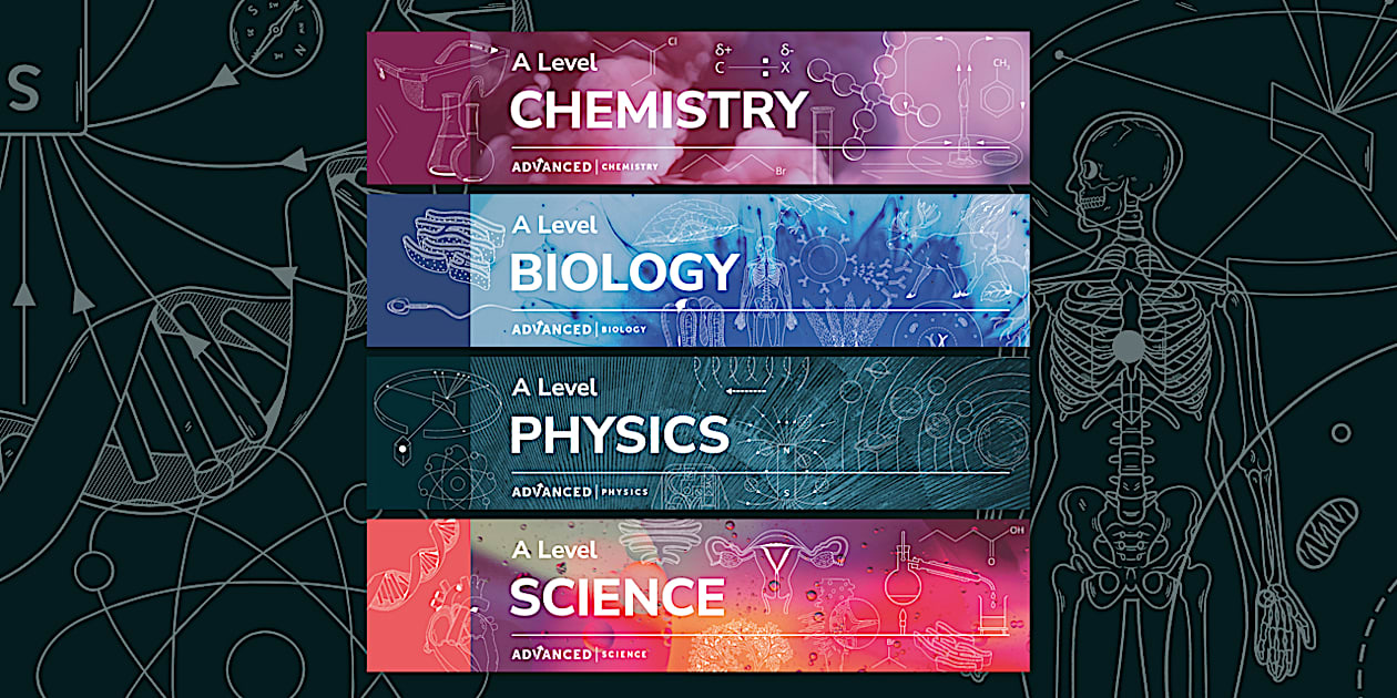 A Level Science Banners | KS5 Science | Beyond - Twinkl