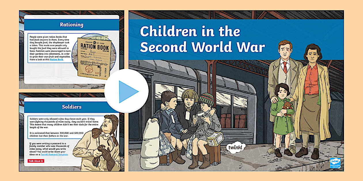 Evacuation WW2 PowerPoint | History | Year 5 - 6 | Twinkl