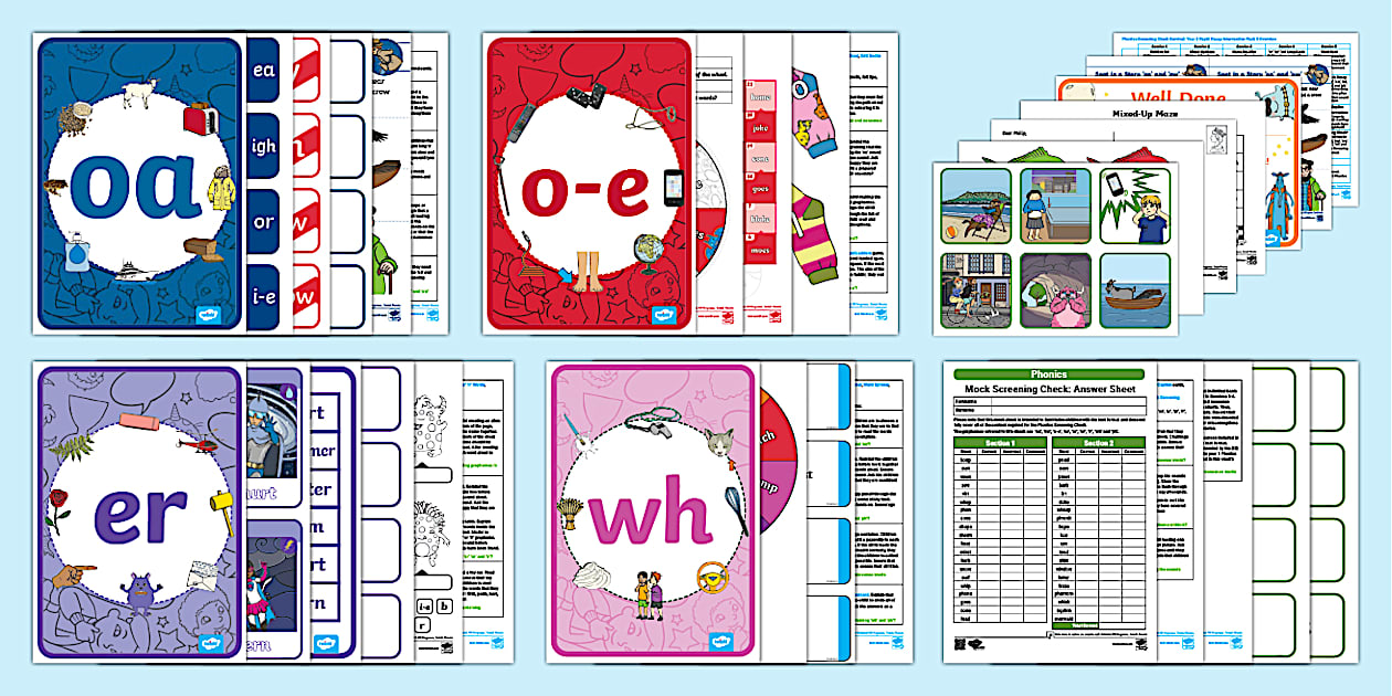 Phonics Screening Survival: Year 2 Rapid Recap Intervention Pack 3