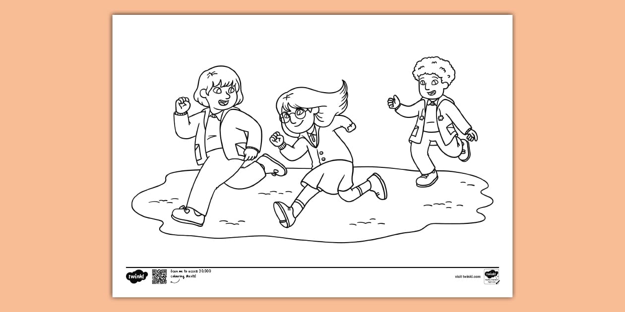 Tag Colouring Page - Primary Resources (Teacher-Made)