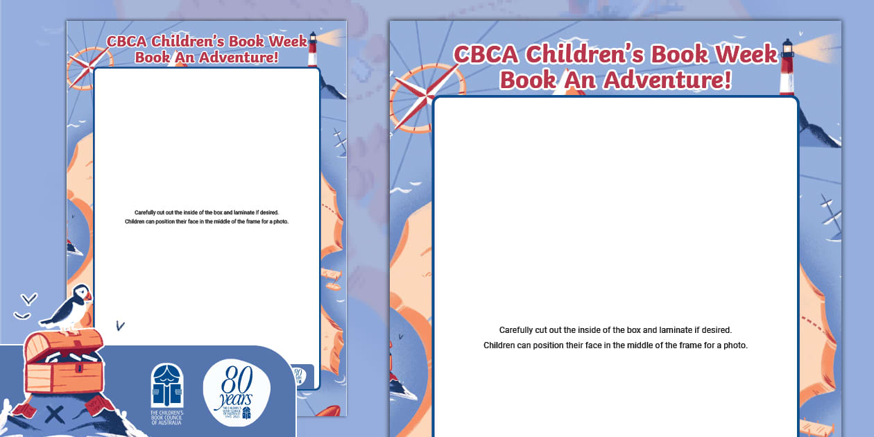 CBCA Children's Book Week 2025 - Book an Adventure! Photo Frame