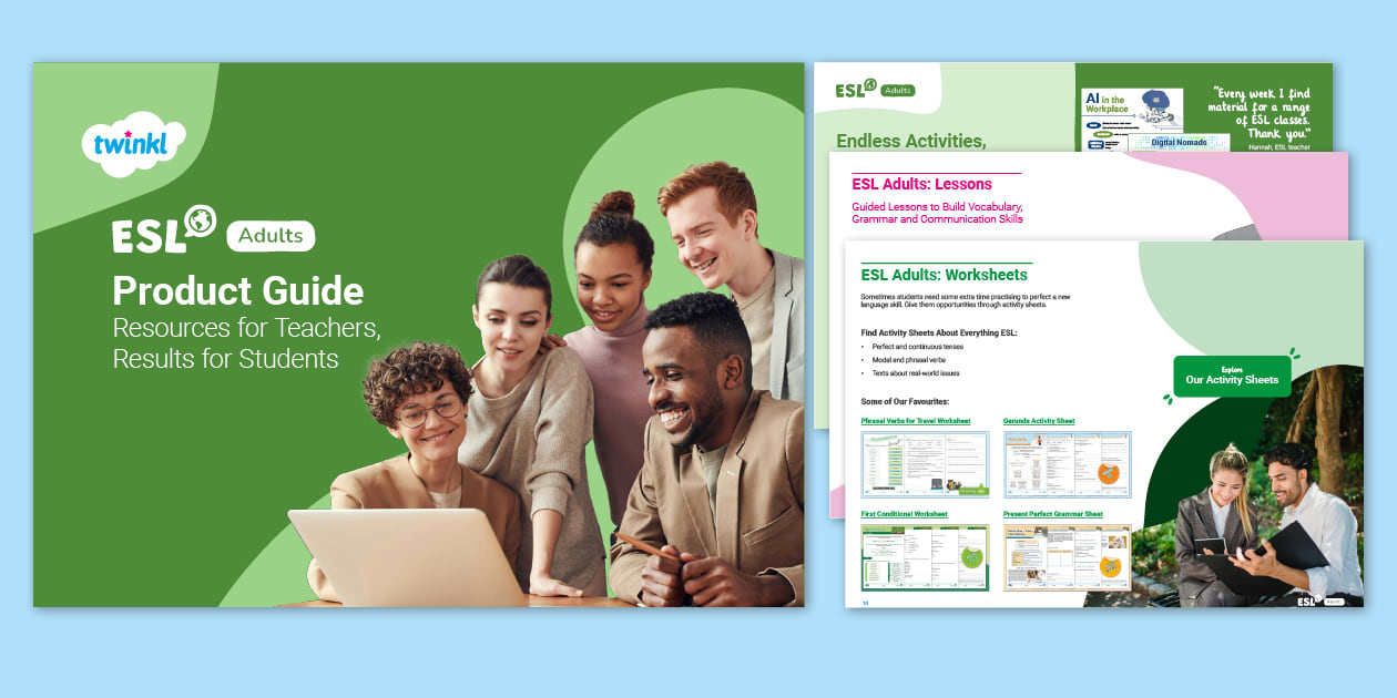 ESL Adults Product Guide