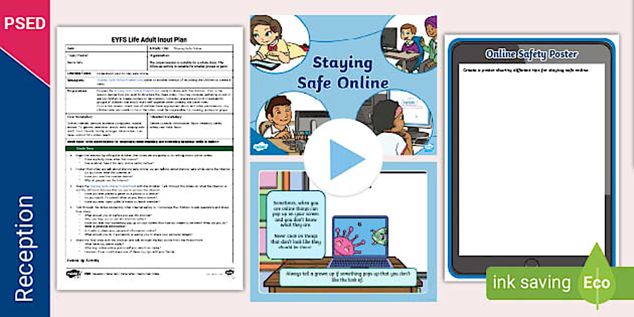PSED Staying Safe Online Adult Input Plan and Resource Pack