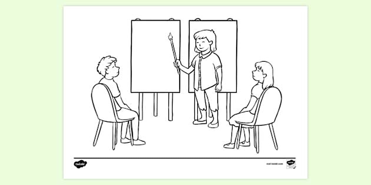 Person Centred Review Colouring Sheet | Colouring Sheets