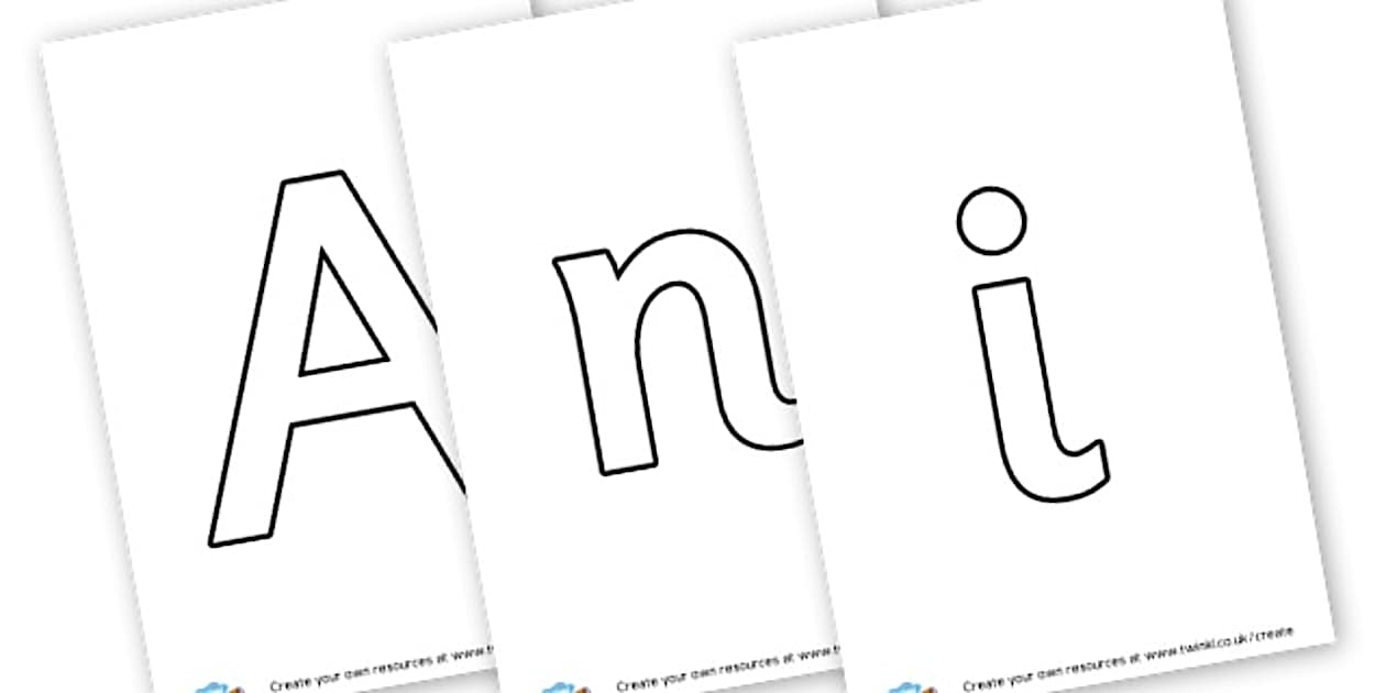 Animals of the World - display lettering (Teacher-Made)