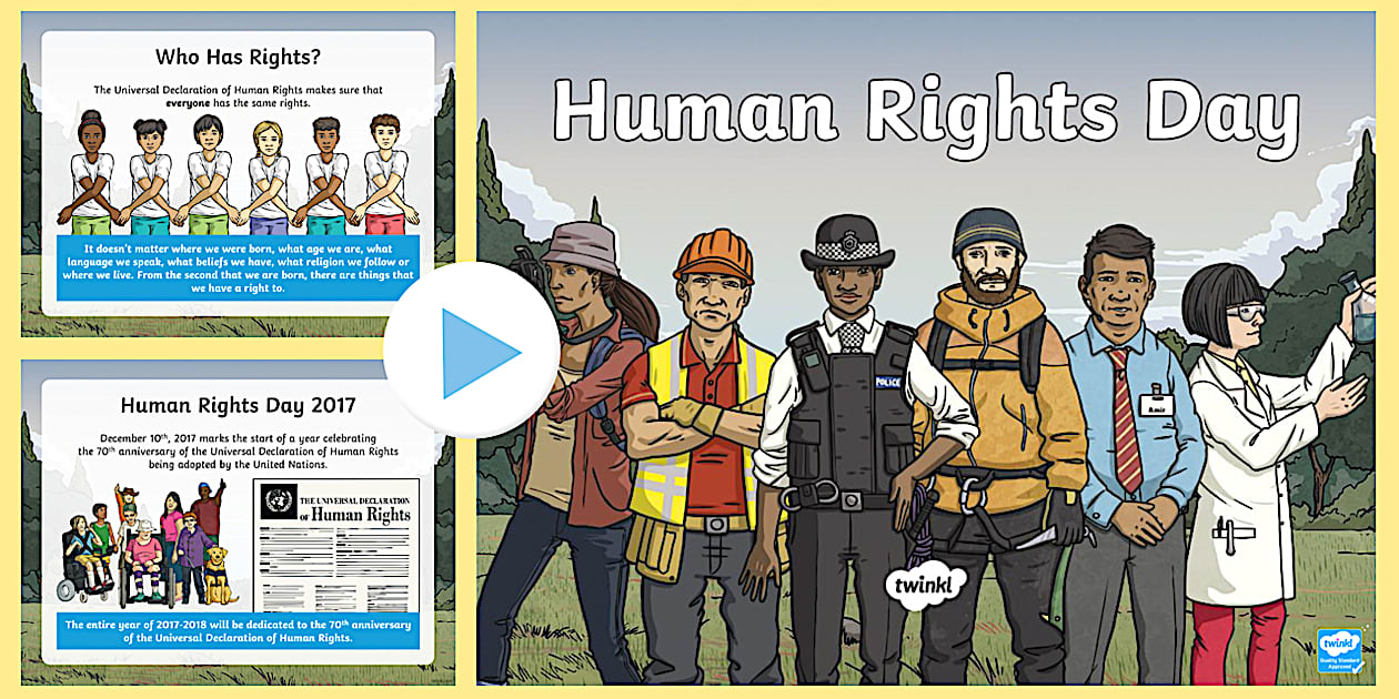 Human Rights Day (Senior School) PowerPoint (teacher made)