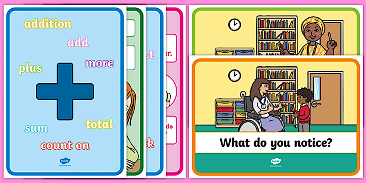 👉 Maths Strategies and Reasoning Questions Display Posters Pack