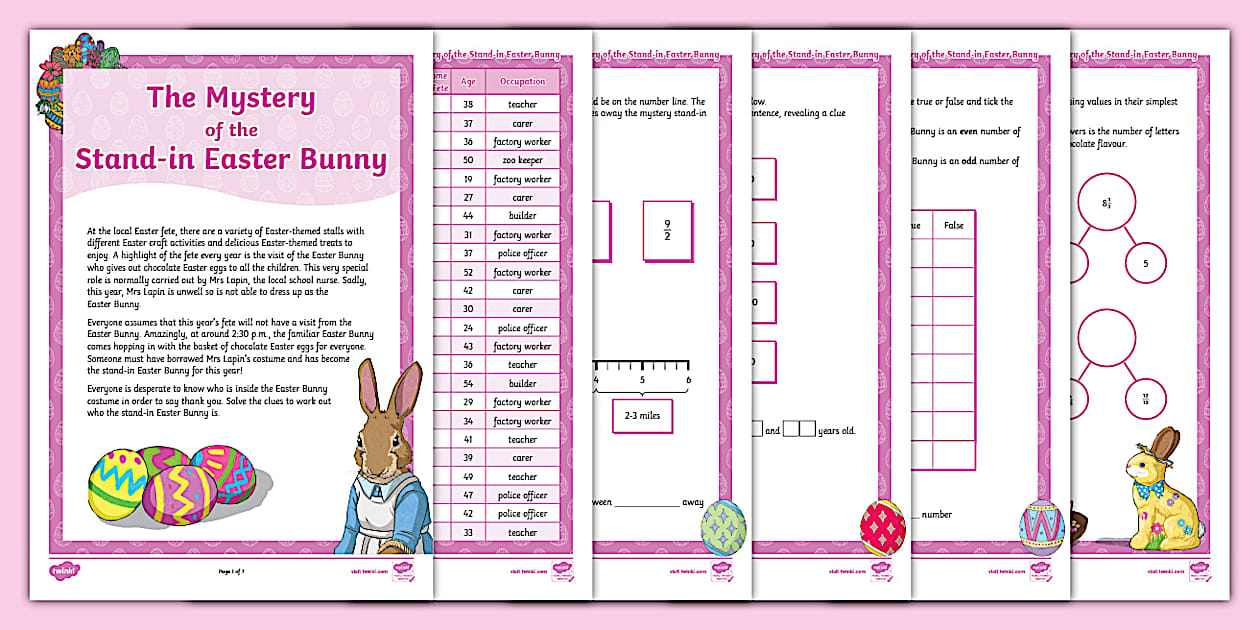 Easter Maths Investigations | Parents Holy Week Resources