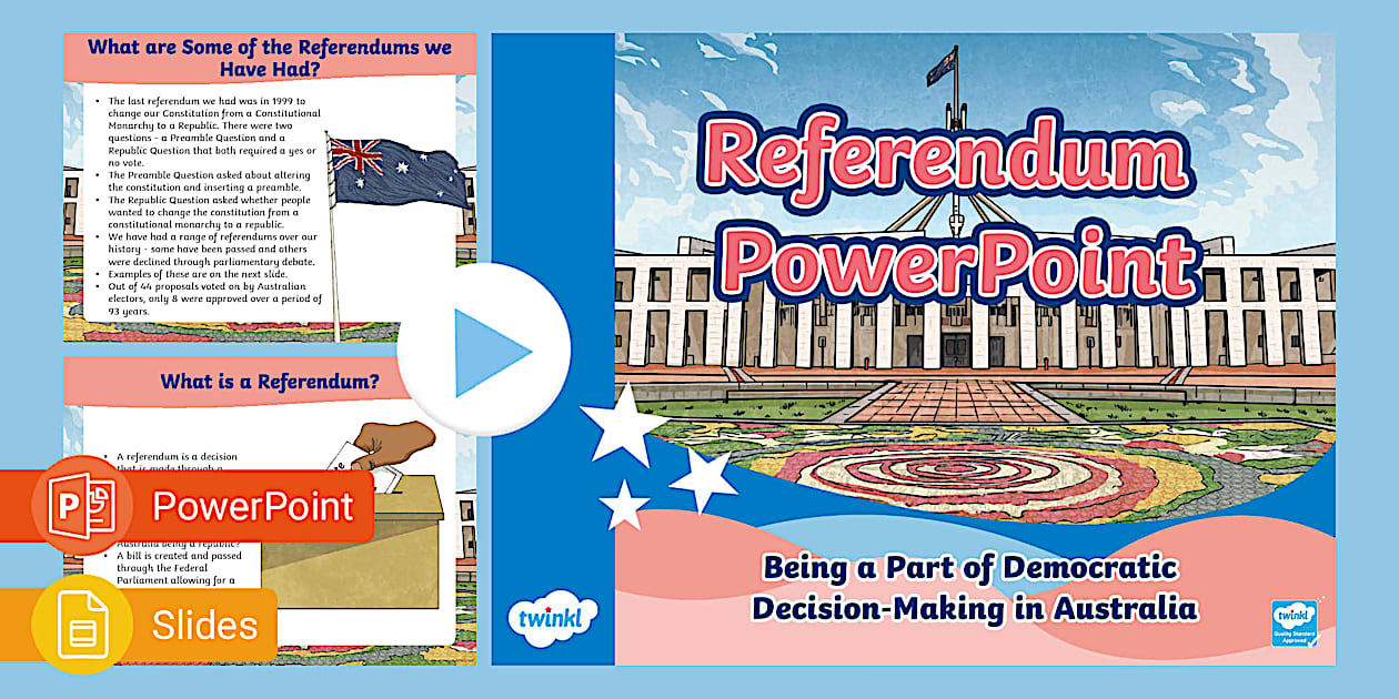 Referendum PowerPoint | Australian Government | Twinkl