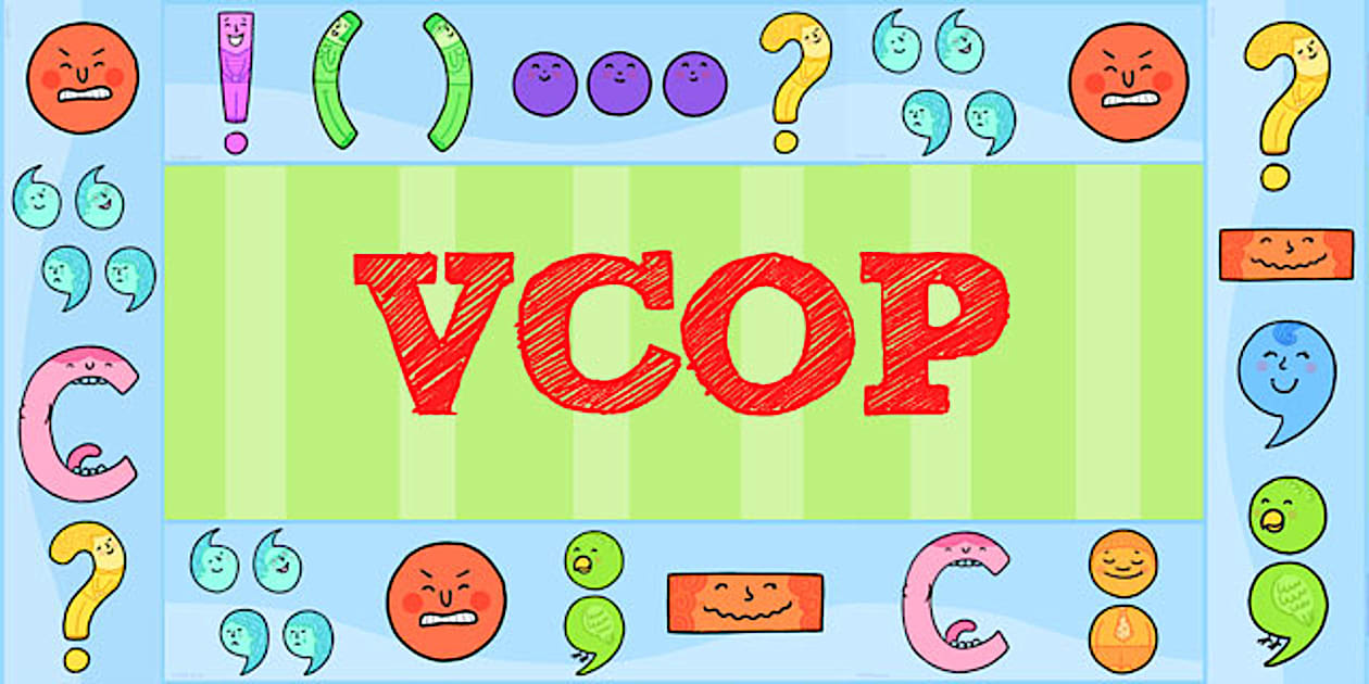 VCOP Display Borders (teacher made) - Twinkl