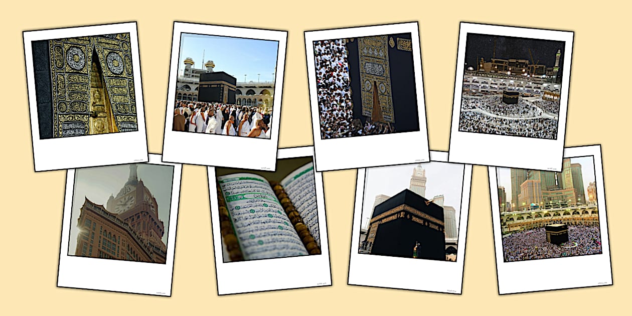 Hajj Instant Style Photo Display Images (teacher made)