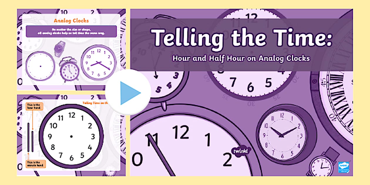 Time O’Clock Slide Deck | Teaching Resource | Twinkl USA