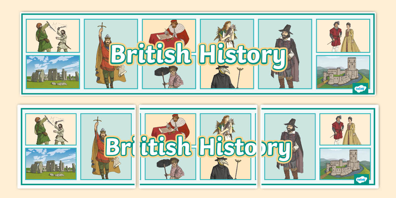 British History Display Banner (teacher made) - Twinkl