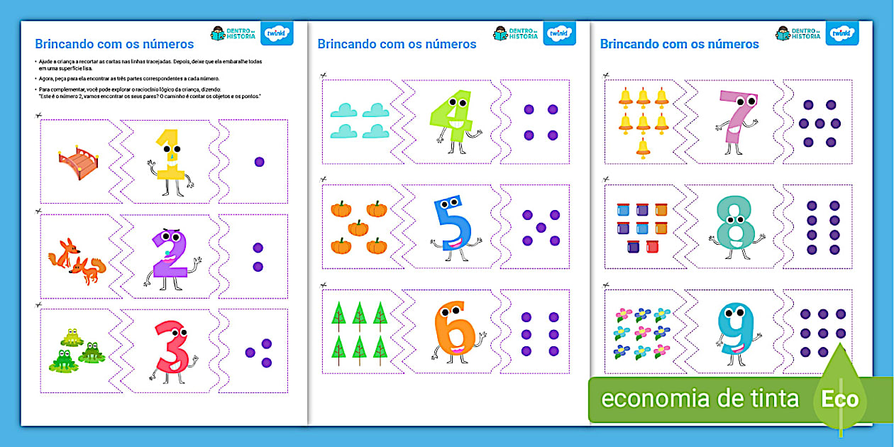 FREE! - Atividade do Livro Mundo dos Números - Twinkl