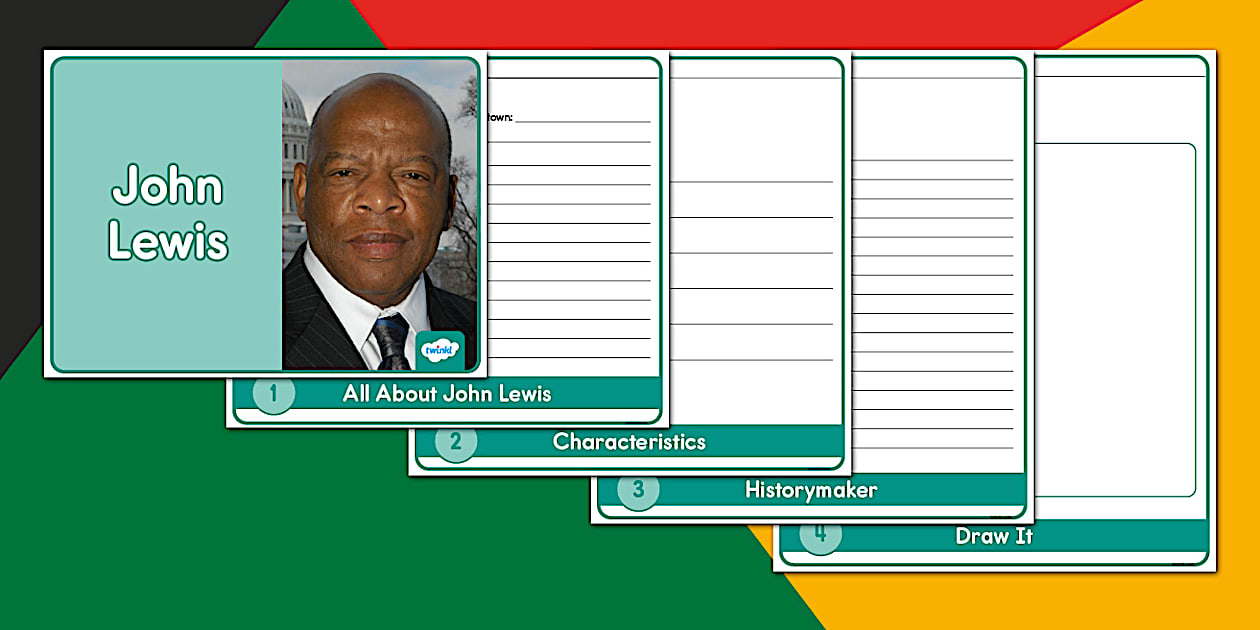 John Lewis Worksheets | Resource | Twinkl USA (teacher made)