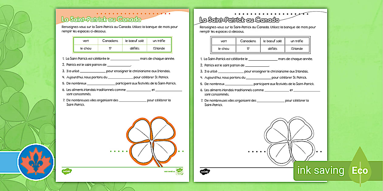 Reading Comprehension St. Patrick's Day | Twinkl Resource