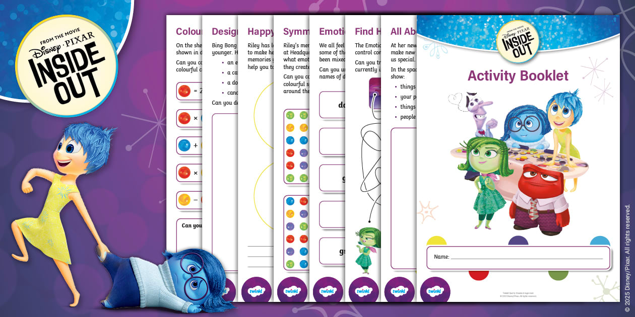 Inside Out: Activity Booklet [Ages 5-7]
