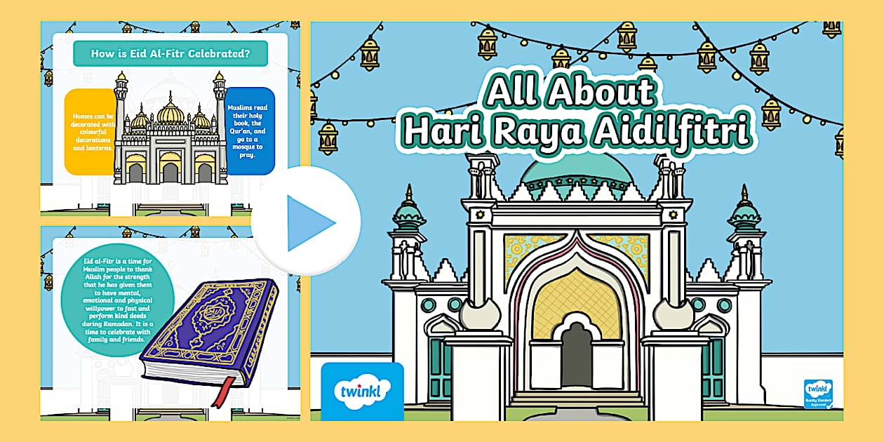 Singapore All About Hari Raya Aidilfitri PowerPoint - Twinkl