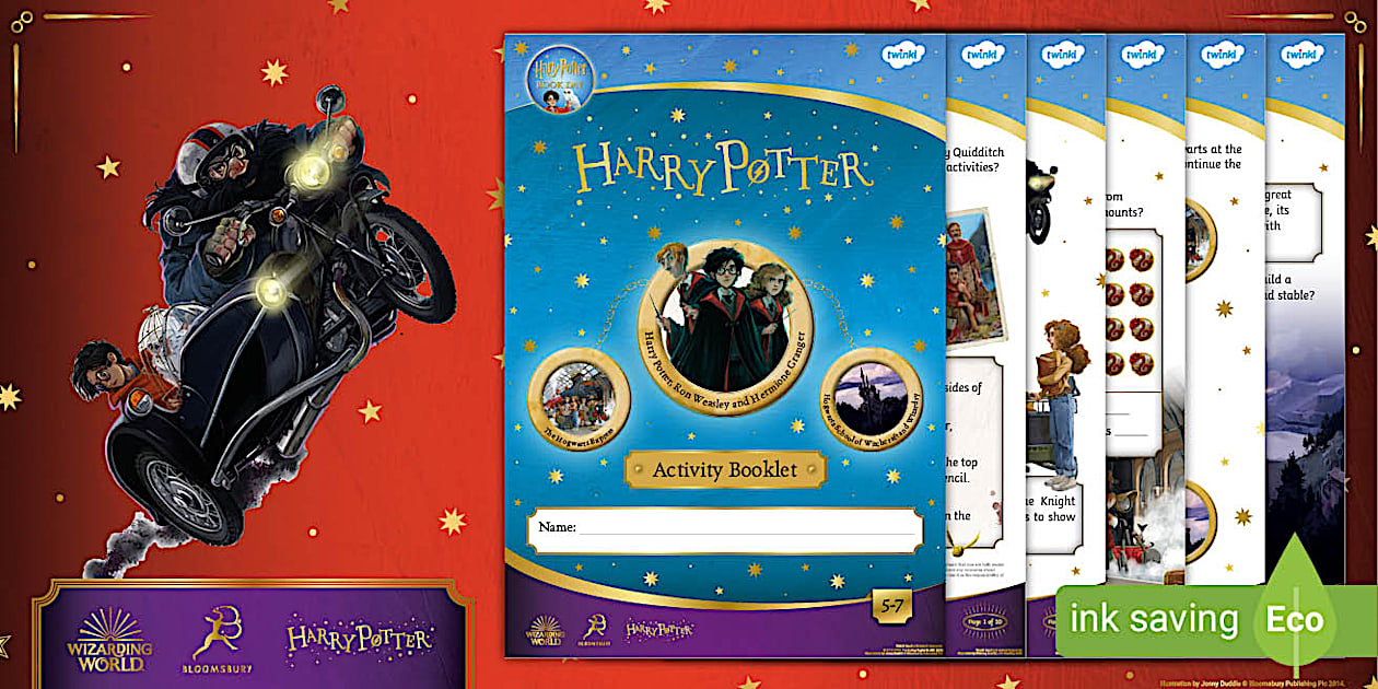 FREE! - Harry Potter: Giant Activity Mat Activity Booklet [Ages 5-7]