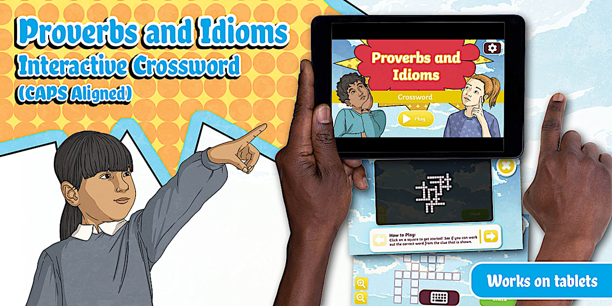 Intermediate Phase Home Language - Proverbs and Idioms - Interactive ...
