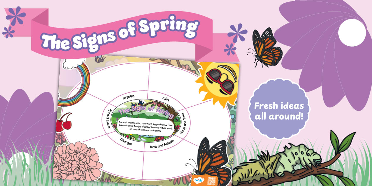 Signs of Spring Around the Table