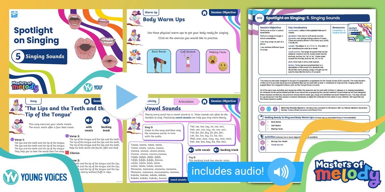 👉 Spotlight on Singing - Session 5