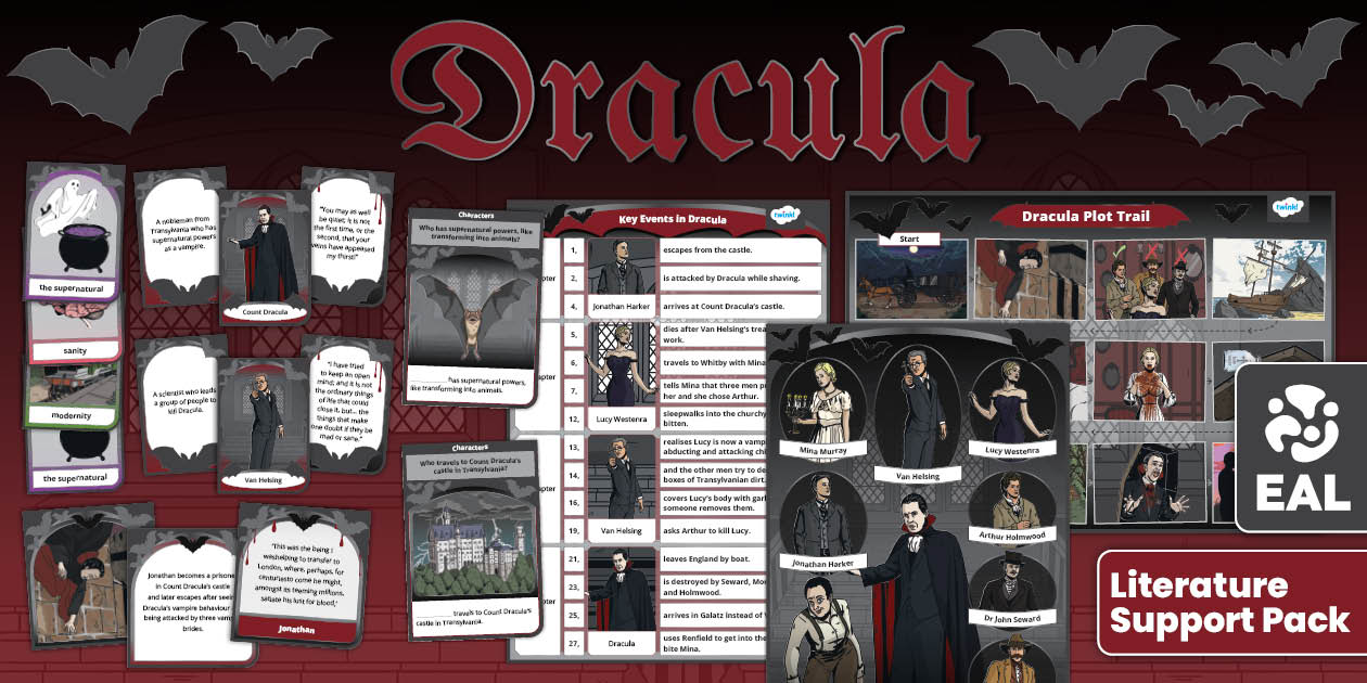 Dracula EAL Support Pack for Older Learners