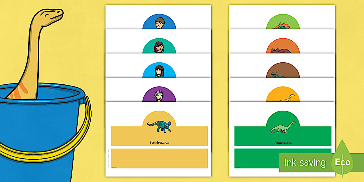 Role Play Headbands to Support Teaching on Harry and the Bucketful of