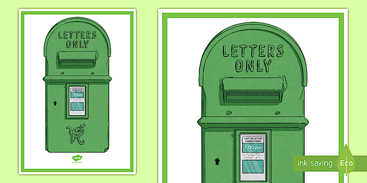 Irish Post Box Display Posters (Hecho por educadores)