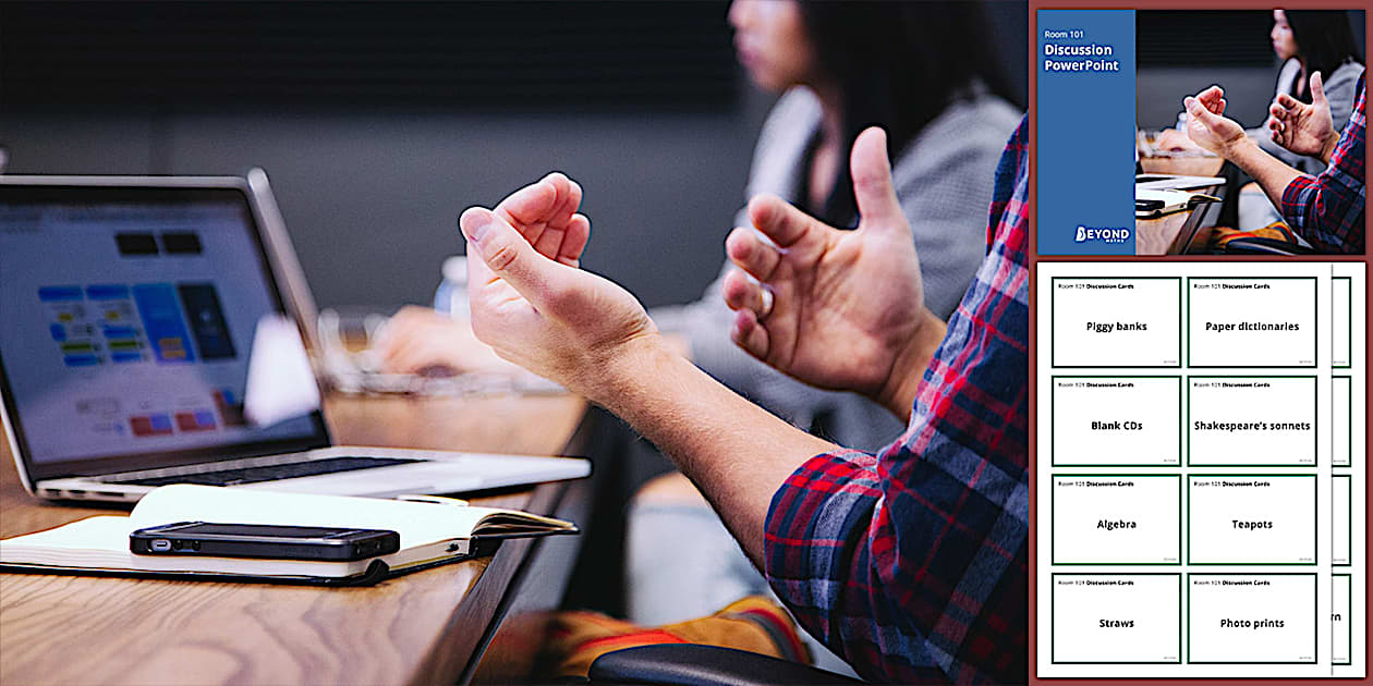 Room 101 Discussion Cards and PowerPoint (teacher made)