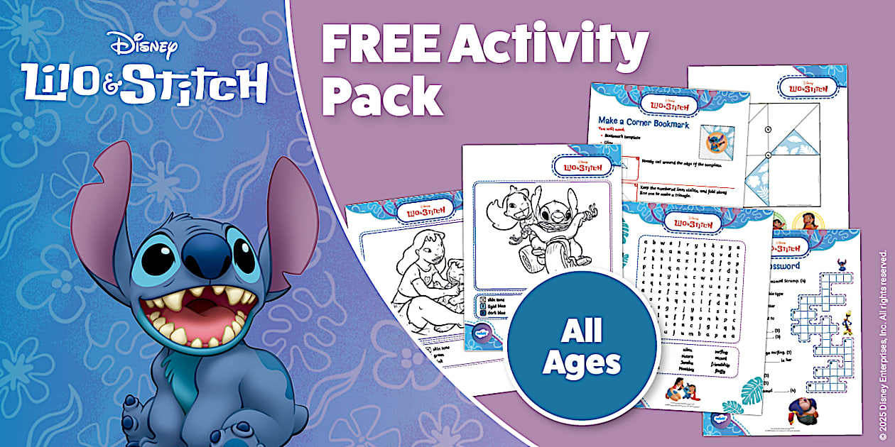 Lilo & Stitch: FREE Activity Pack