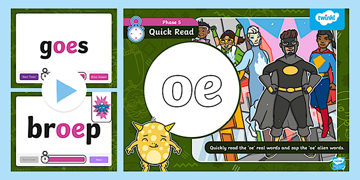 Phase 5 Quick Read PowerPoint oe (teacher made) - Twinkl